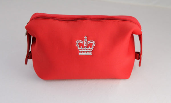 Toiletry Bag- Red - The King's School